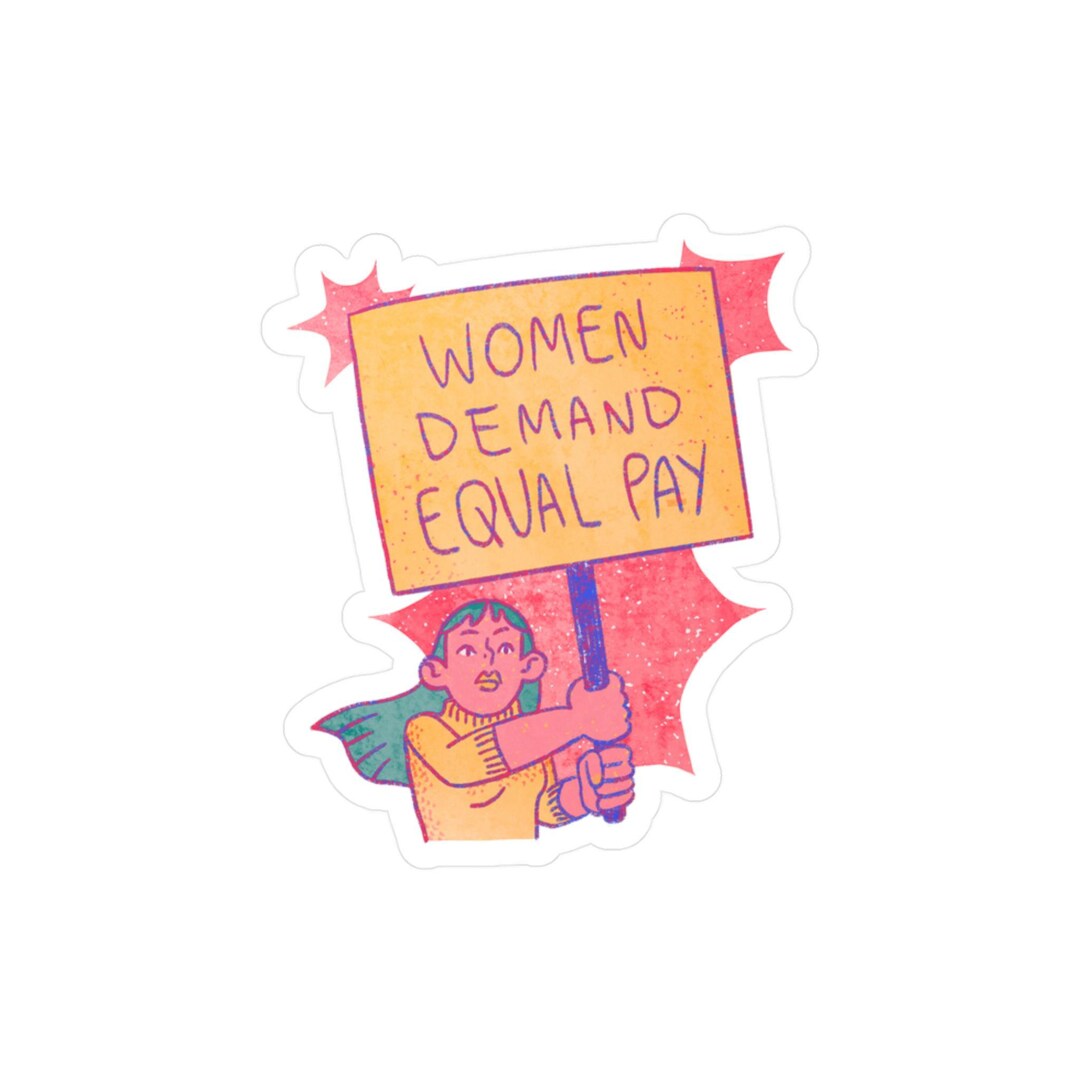 Vinyl Decals - Feminist Equality Kiss-cut Stickers, Women Empowerment ...
