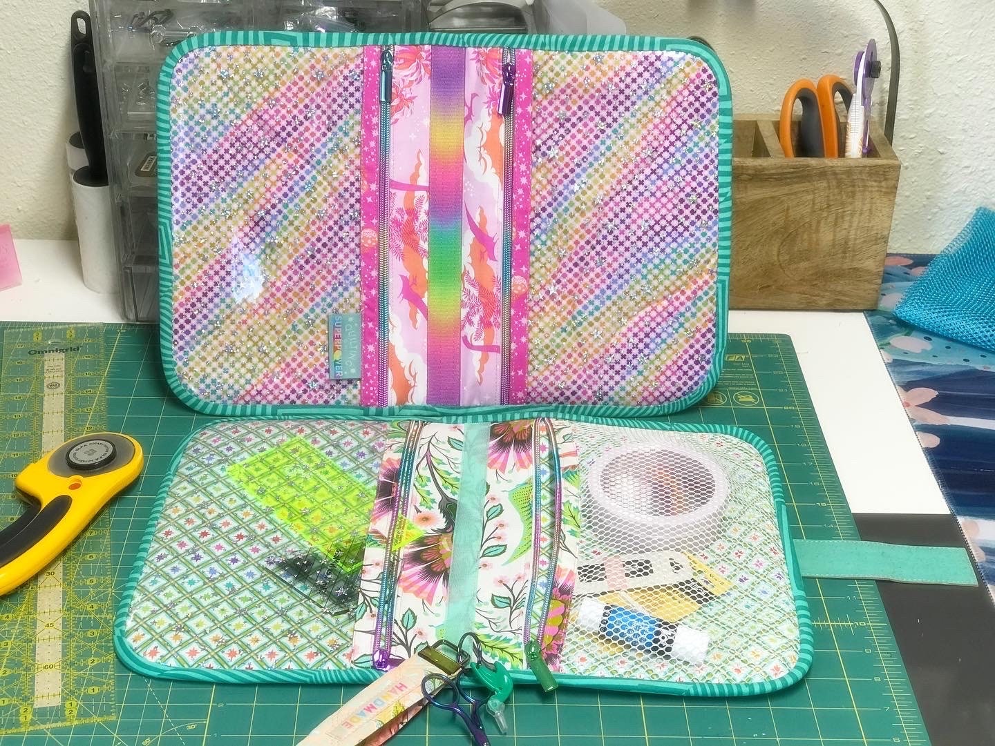 Tula Pink ROAR EPP On-the-g0 Sewing Booklet Custom Order - Etsy