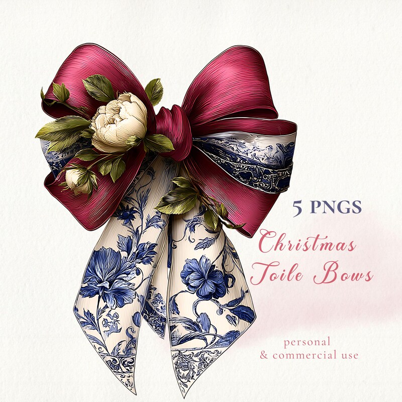 French Style Bow Border - Etsy