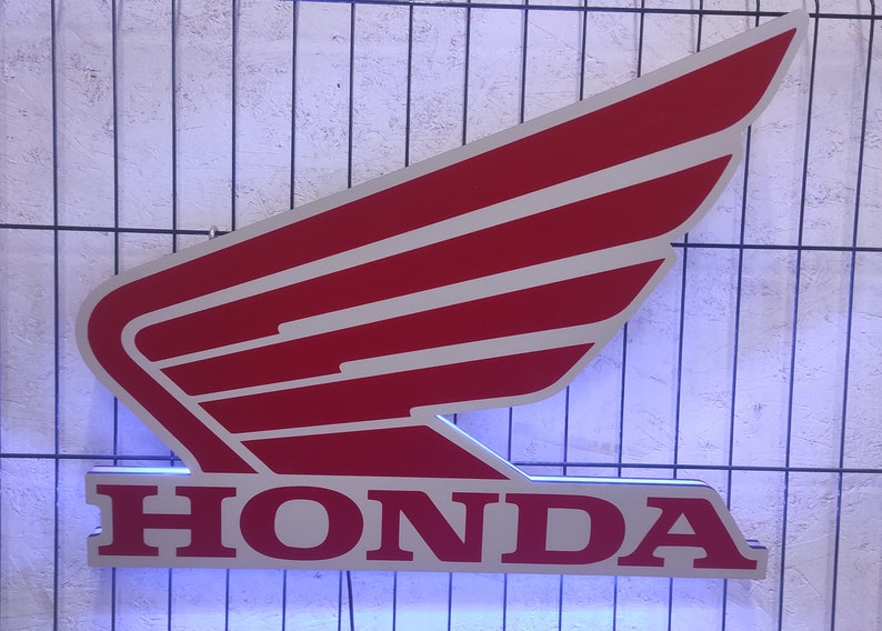 Honda Logo Light Honda Neon Sign Honda Led Decor Honda - Etsy
