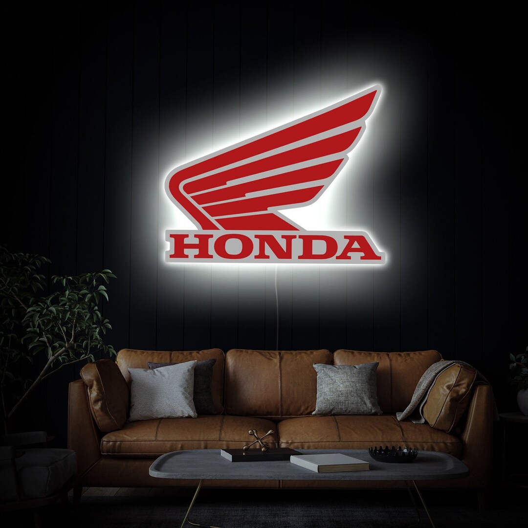 Honda Logo Light Honda Neon Sign Honda Led Decor Honda - Etsy