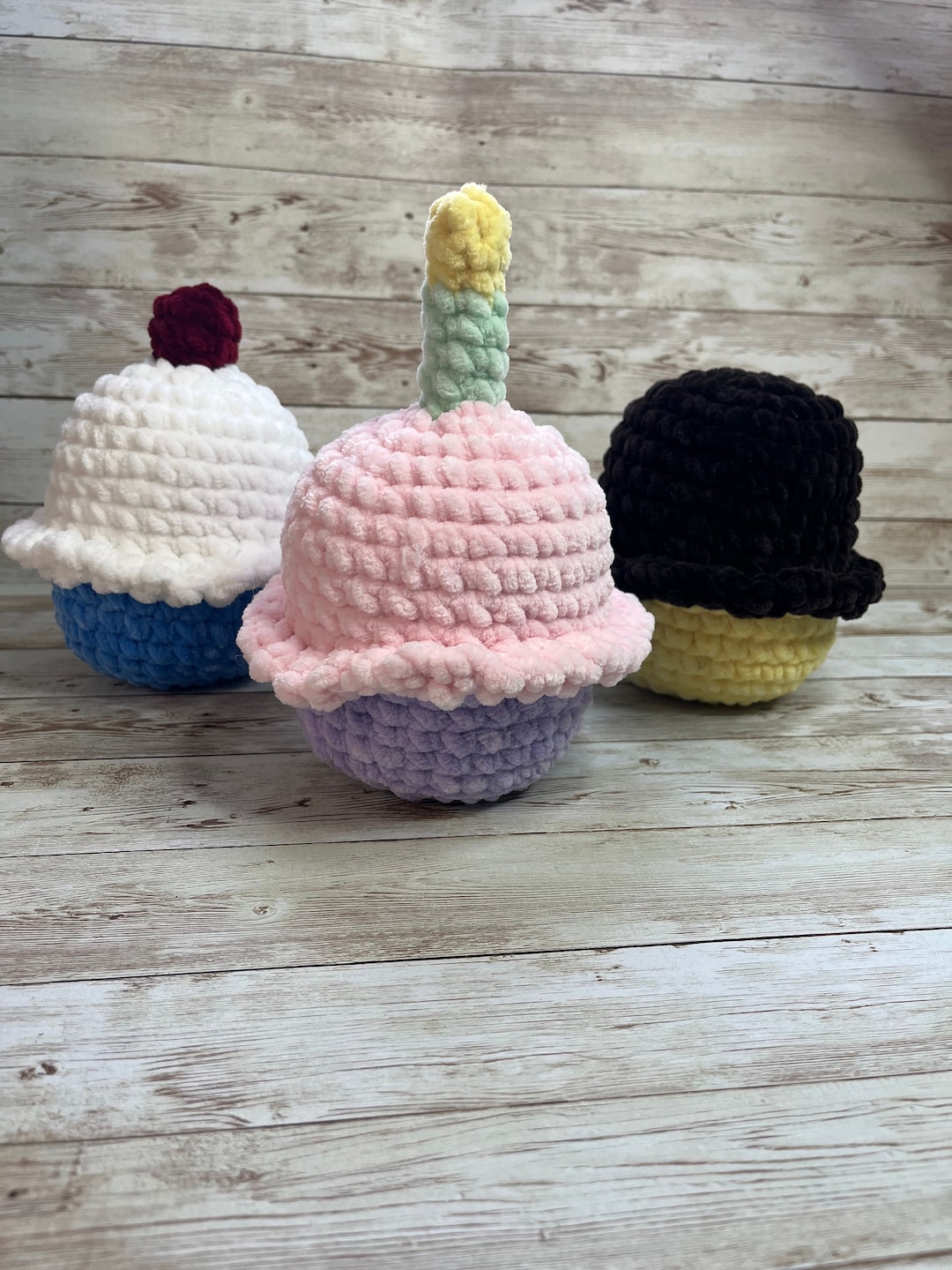 No Sew Cupcake Amigurumi Crochet Pattern - Etsy
