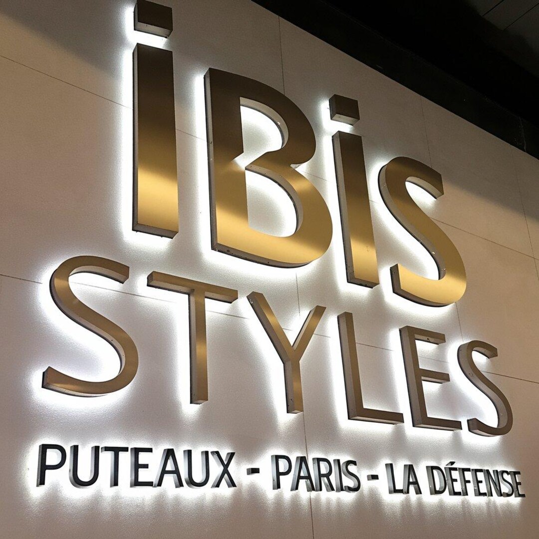 Custom Metal Backlit Sign, 3D Metal Sign, Business Sign, Custom Backlit ...