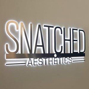 Custom Metal Sign, 3d Logo for Business, Logo Sign, Light up Sign ...