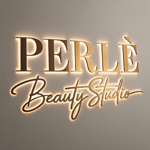 Custom Metal Sign, 3d Logo for Business, Logo Sign, Light up Sign ...
