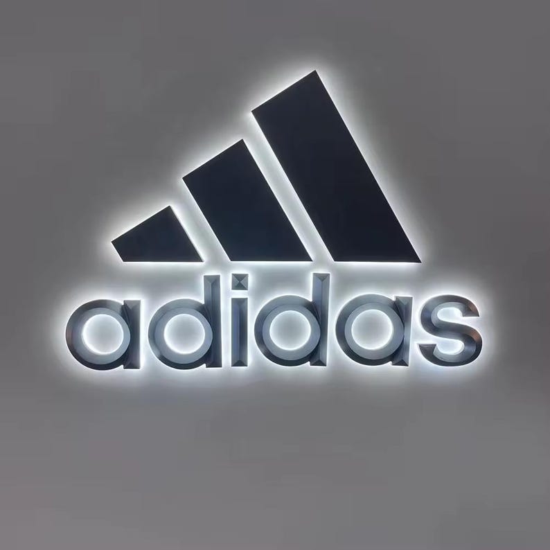 Led Backlit Signage, Custom Led Logo Sign, 3D Design Custom Logo Sign ...