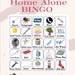Home Alone Bingo Cards (family Christmas Movie Activity)- 6 Unique ...