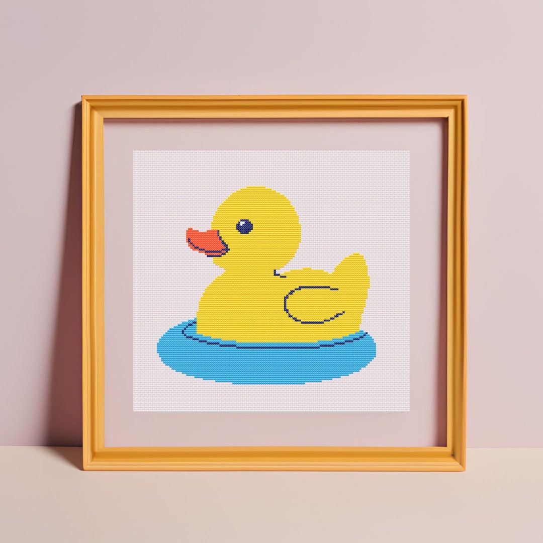 Rubber Ducky Cross Stitch Pattern - Etsy