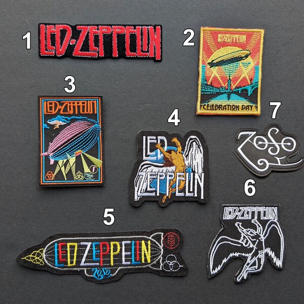 Led Zeppelin Pin - Etsy
