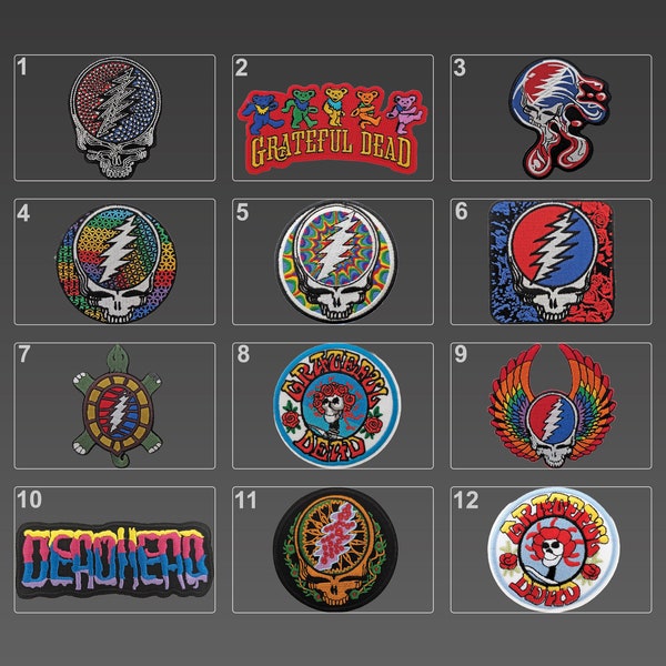 Grateful Dead Patch - Etsy
