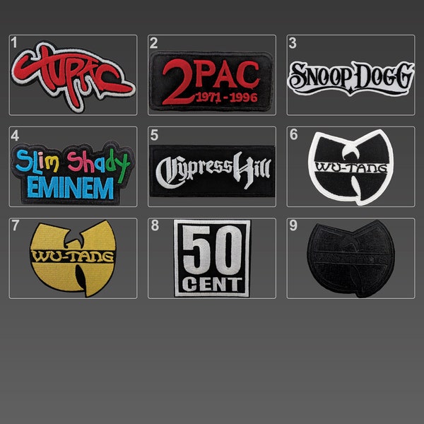 Rap patch - Etsy