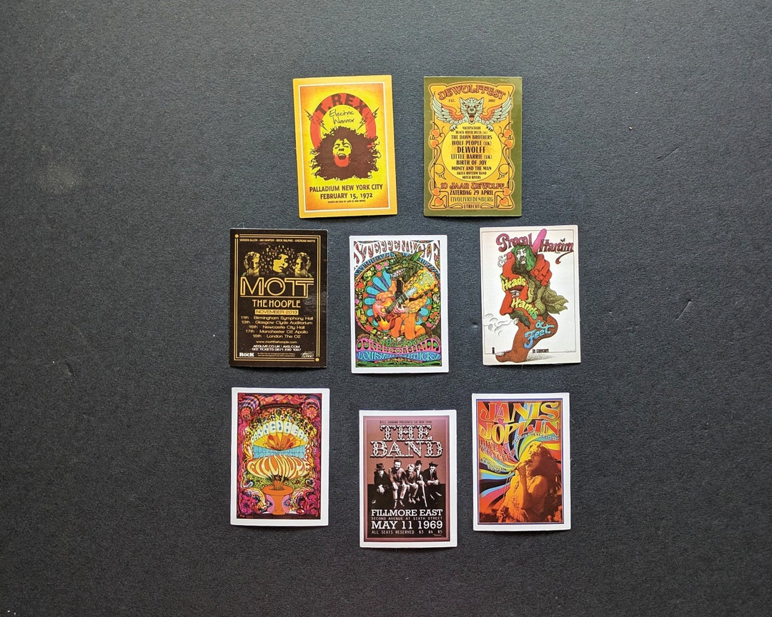 Classic Rock Band Stickers, Classic Rock Stickers, Classic Rock Band ...