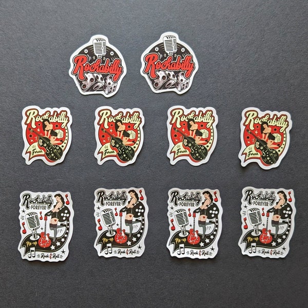 Rockabilly Stickers - Etsy