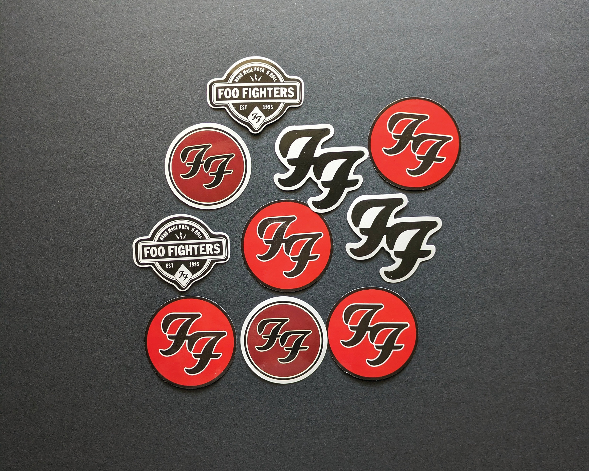 Foo Fighters Stickers, Rock Band Stickers, Foo Fighters Decals ...