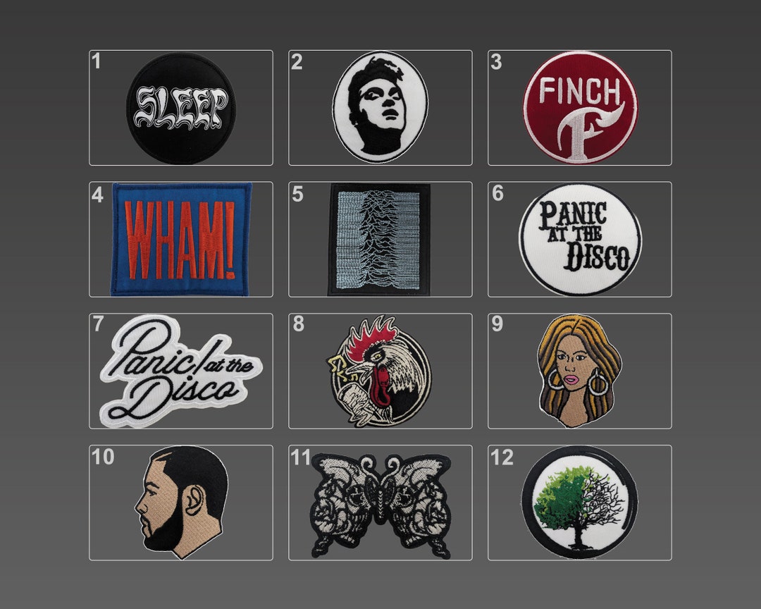 Vintage Patches, DIY Jacket Patches, Embroidery Patches, Iron on ...