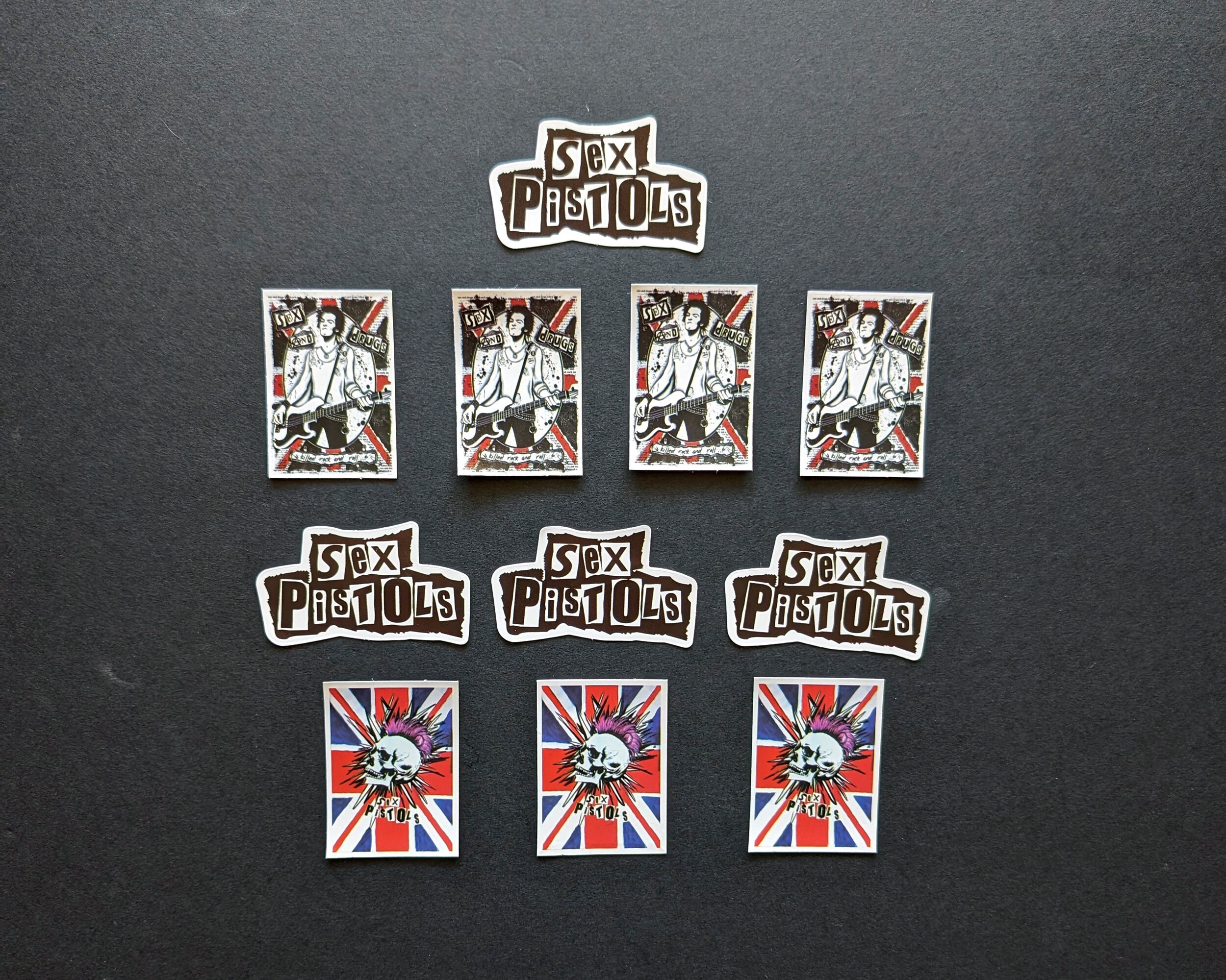 Sex Pistols Stickers Sex Pistols Decals Punk Rock Stickers Punk Music Stickers Skate Punk