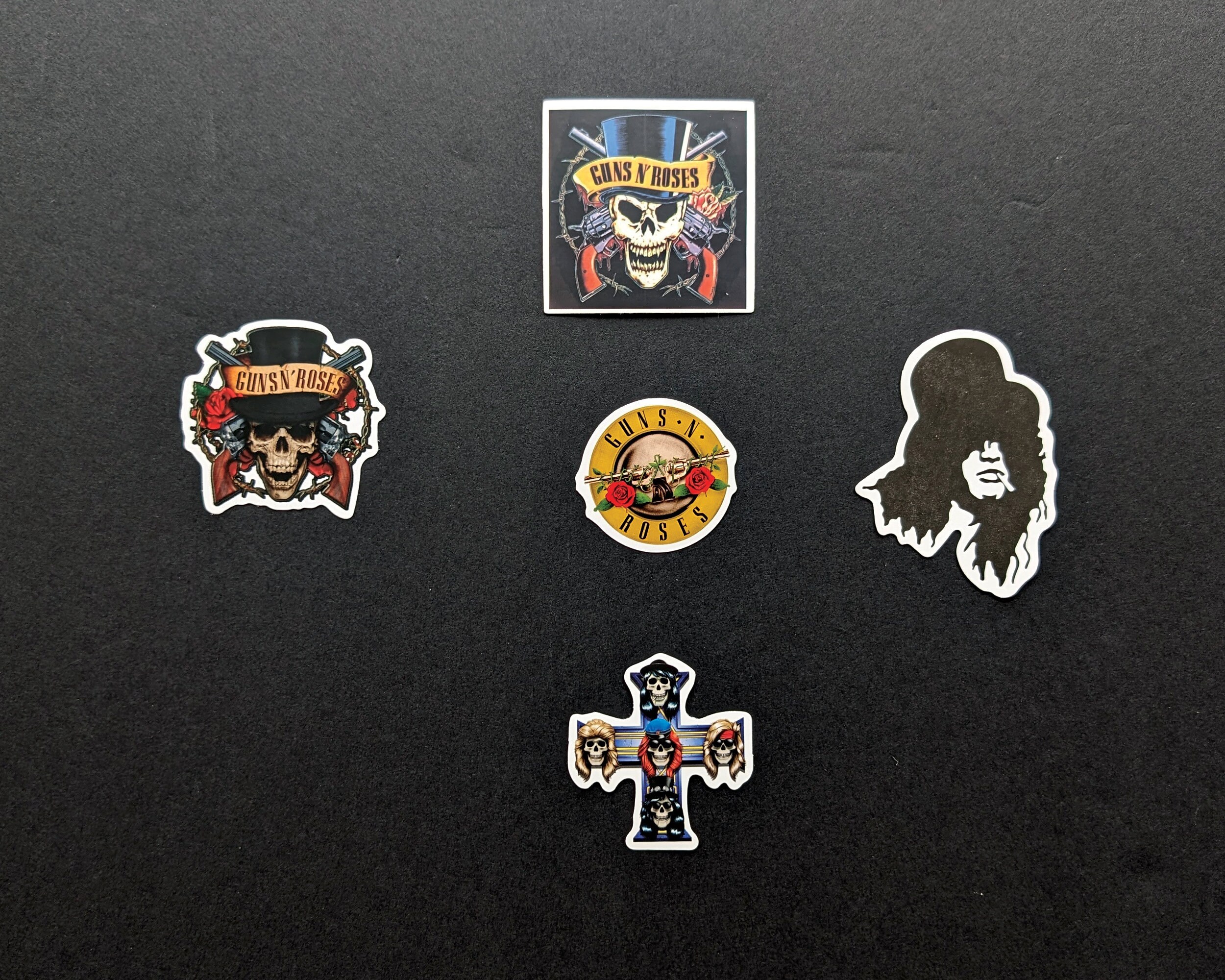Guns N' Roses Stickers Classic Rock Stickers GNR Band - Etsy