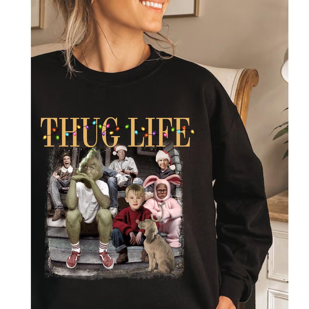 Christmas Thug Life Png - Etsy