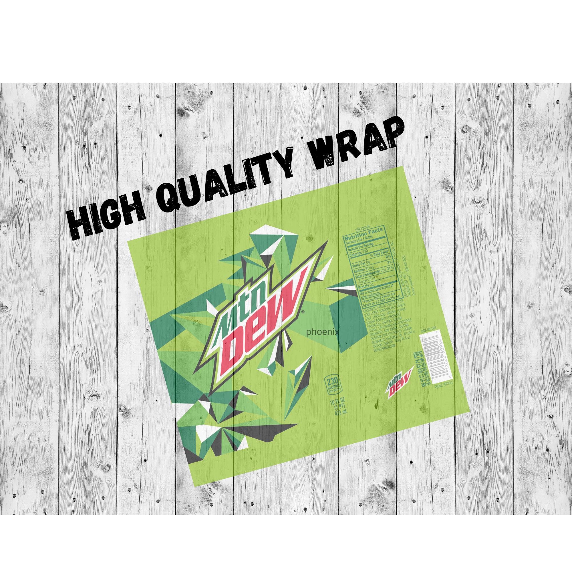 Soda Drink Wrap, Tumbler Wrap, Green Wrap, Green Drink Wrap - Etsy