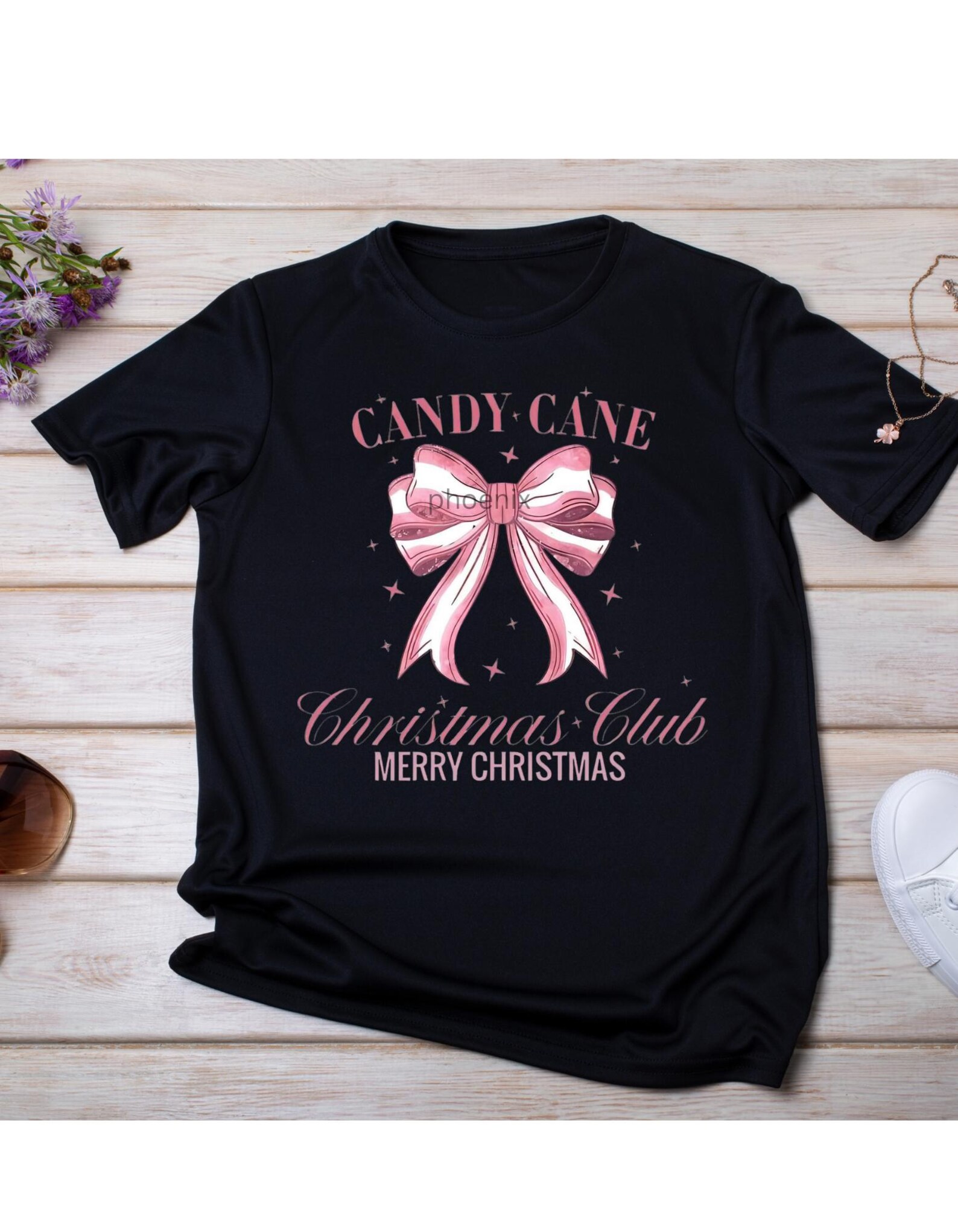 Candy Cane Christmas Club Png, Christmas Png, Candy Cane, Christmas Bow ...
