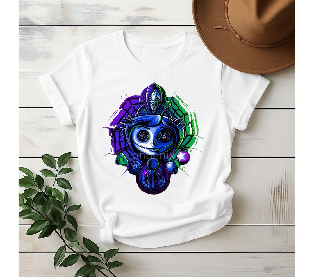 Button Eyes Girl Png, Button Eyes Png, Button Eyes Tee Shirt - Etsy