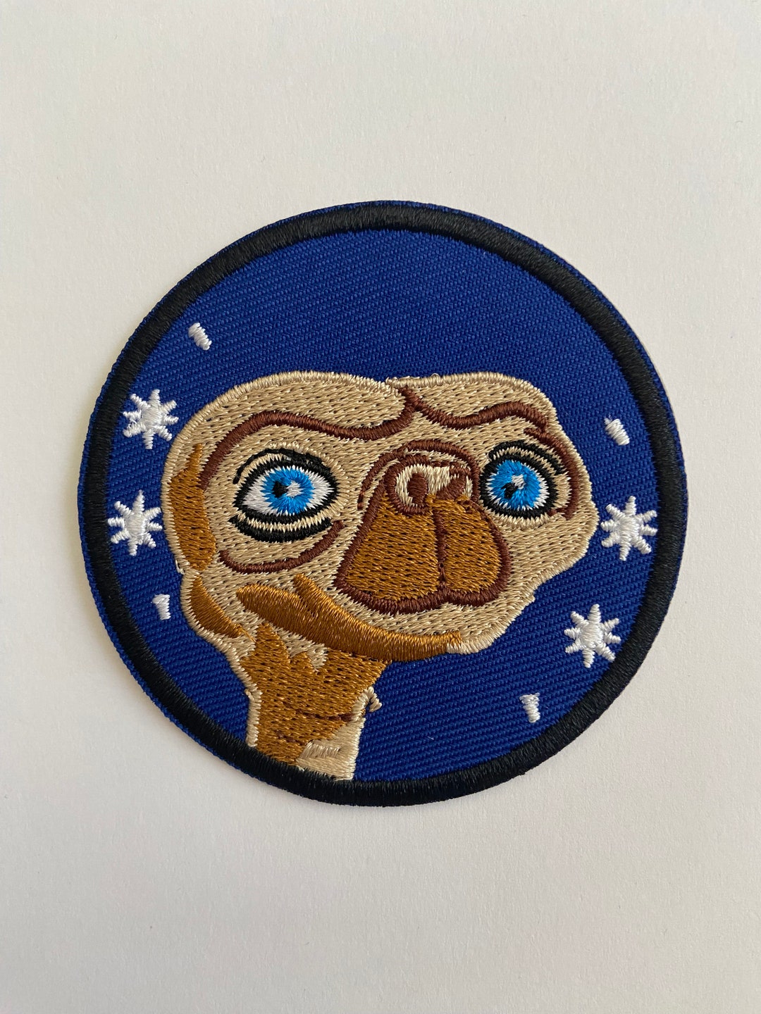 Alien Iron-on Patch Embroidered UFO Applique for Jackets, Bags, and ...