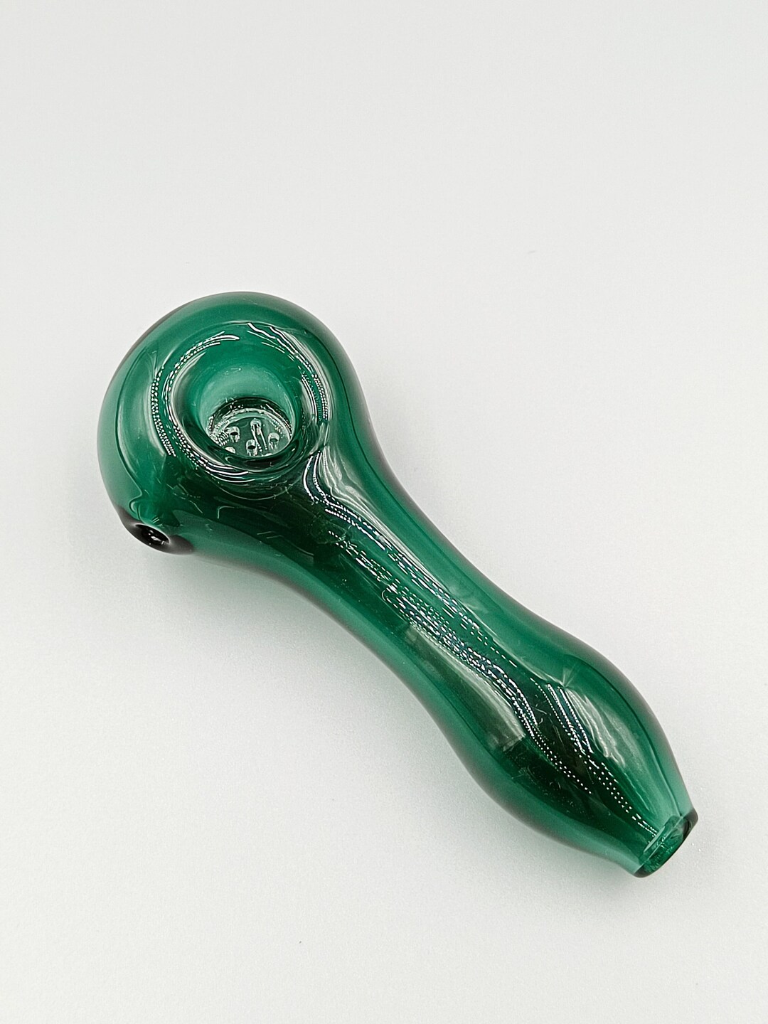 Solid Dark Green Pipe Glass Pipe Exciting Hand Blown Glass - Etsy