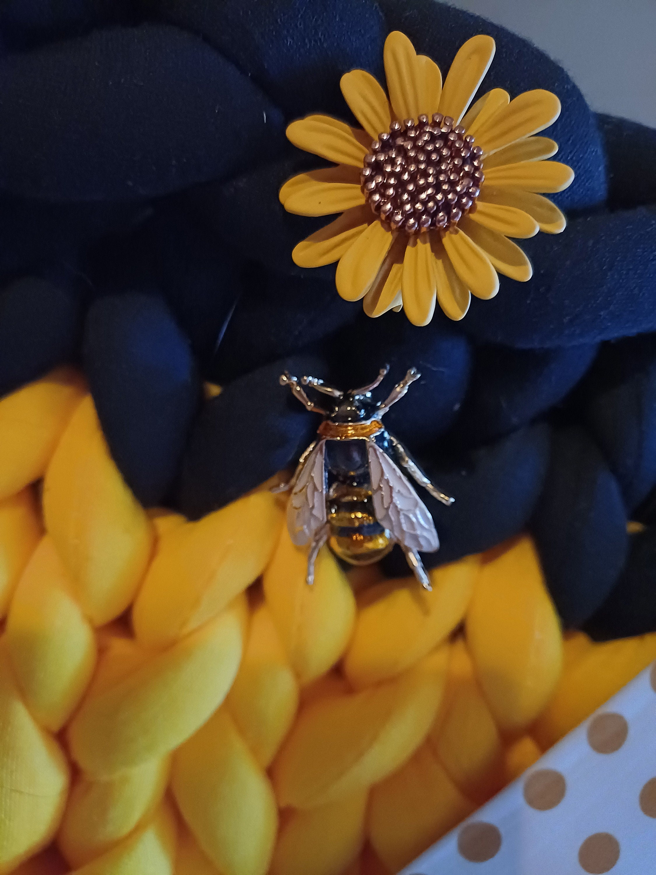 Chunky Wool Bumblebee Bag - Etsy
