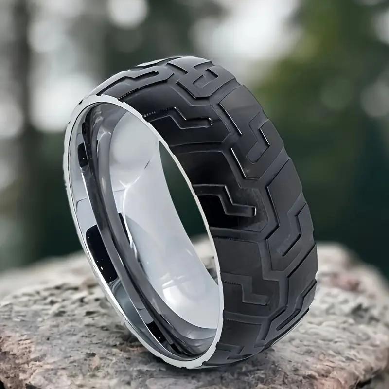 Tire Tread Ring - Etsy