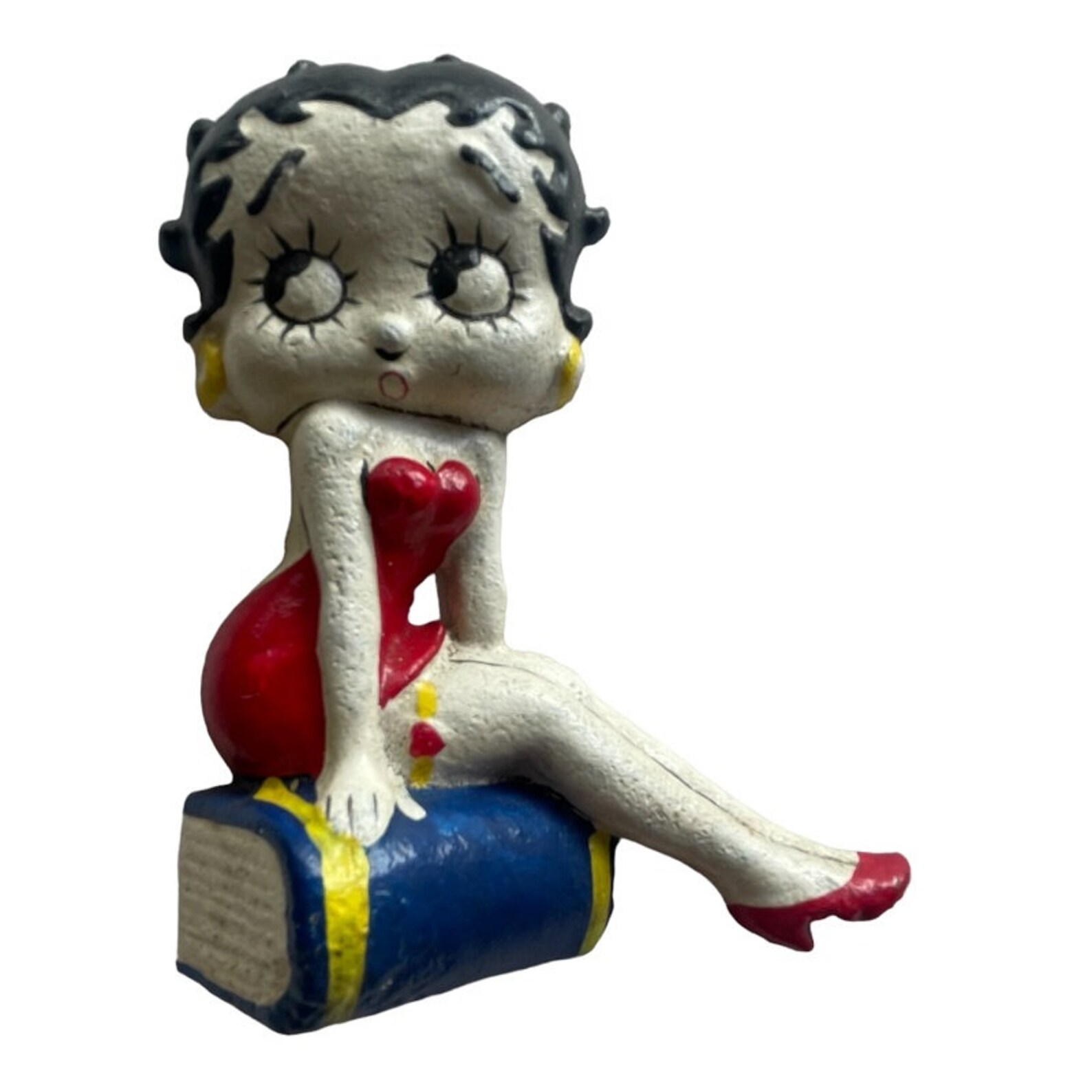 Cast Iron Betty Boop Sitting on Book Model 13cm - Etsy