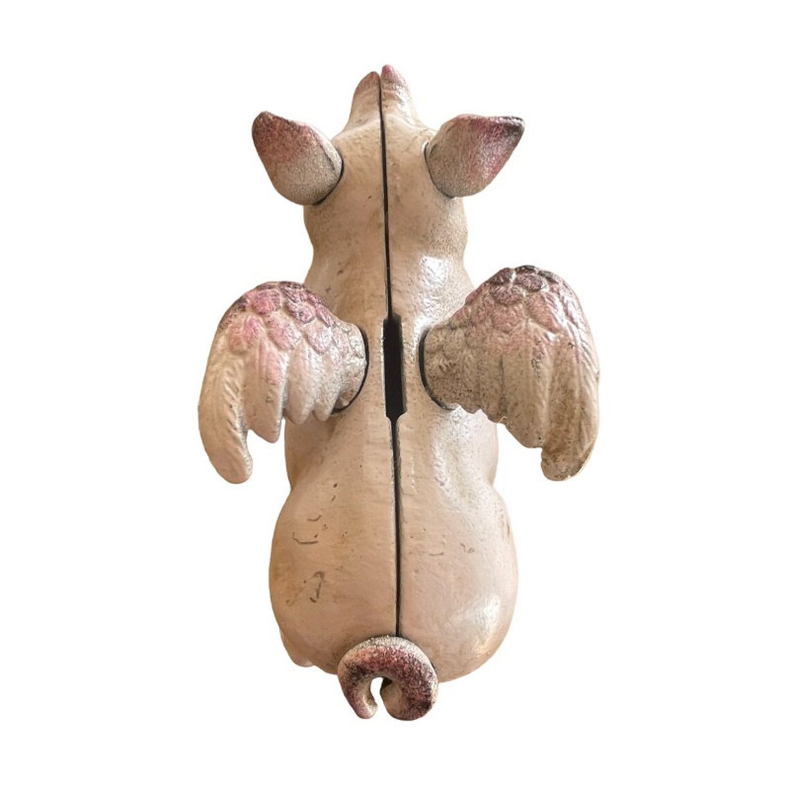 Cast Iron Flying Pig Bank Pink 19cm Money Bank Statue - Etsy