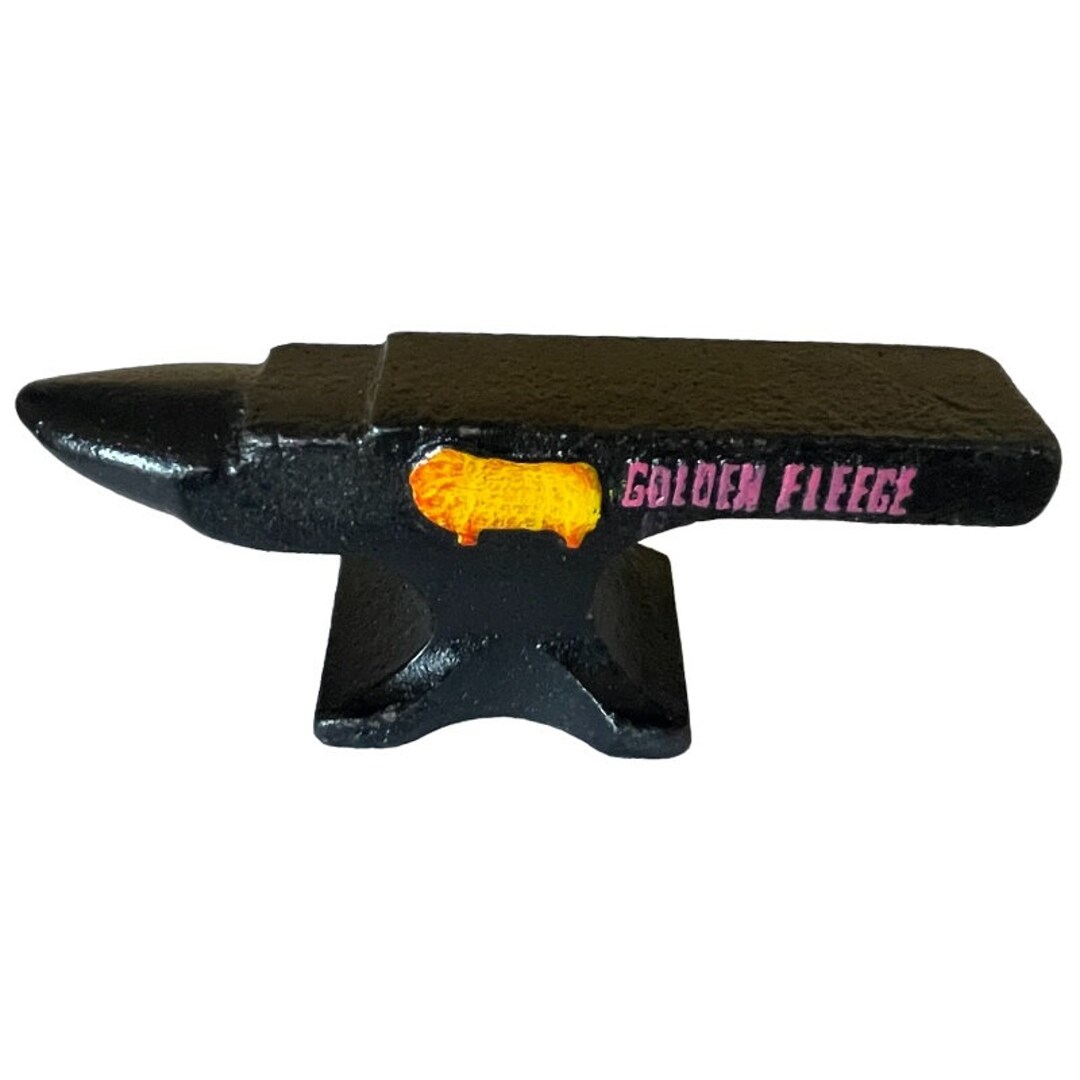 Golden Fleece Cast Iron Anvil 20cm & 2kg - Etsy