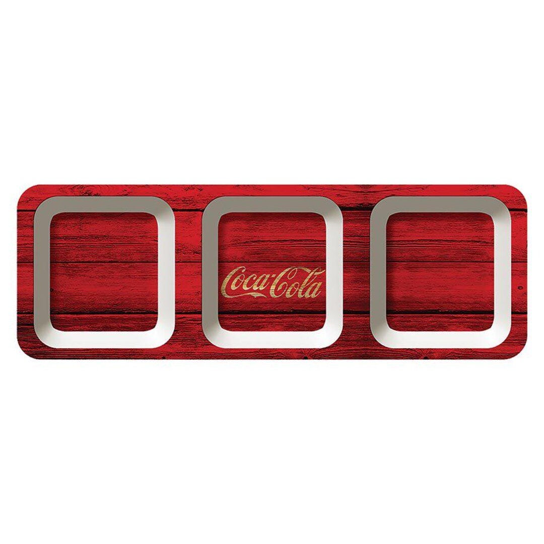 Coca Cola Coke Snack Tray Wood Style Melamine Wood Style Red Party ...