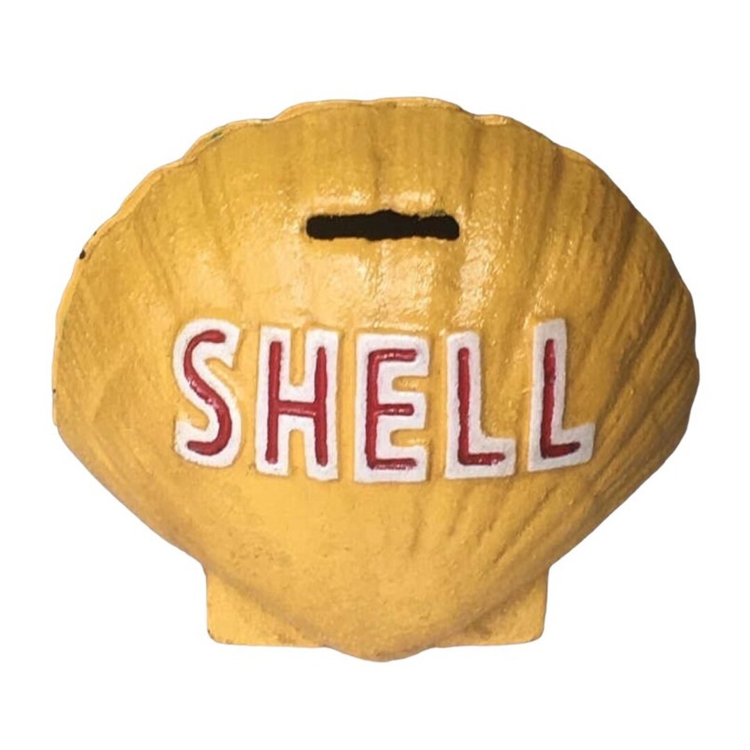 Shell Clam Money Bank – Cast Iron Man Cave - Etsy