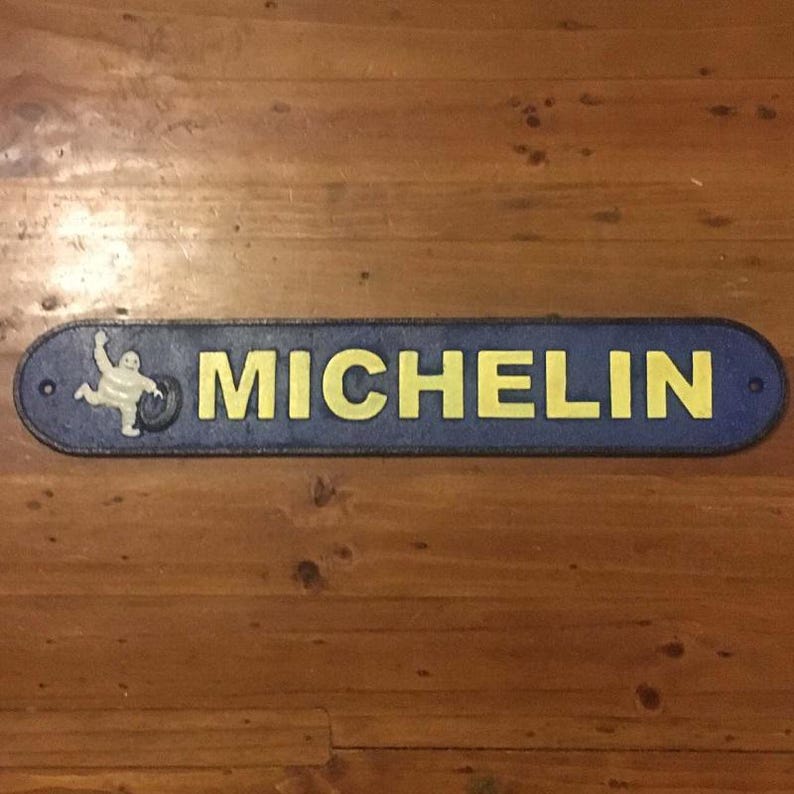 Michelin Tyre Car Man 51cm Cast Iron Sign Man Cave - Etsy