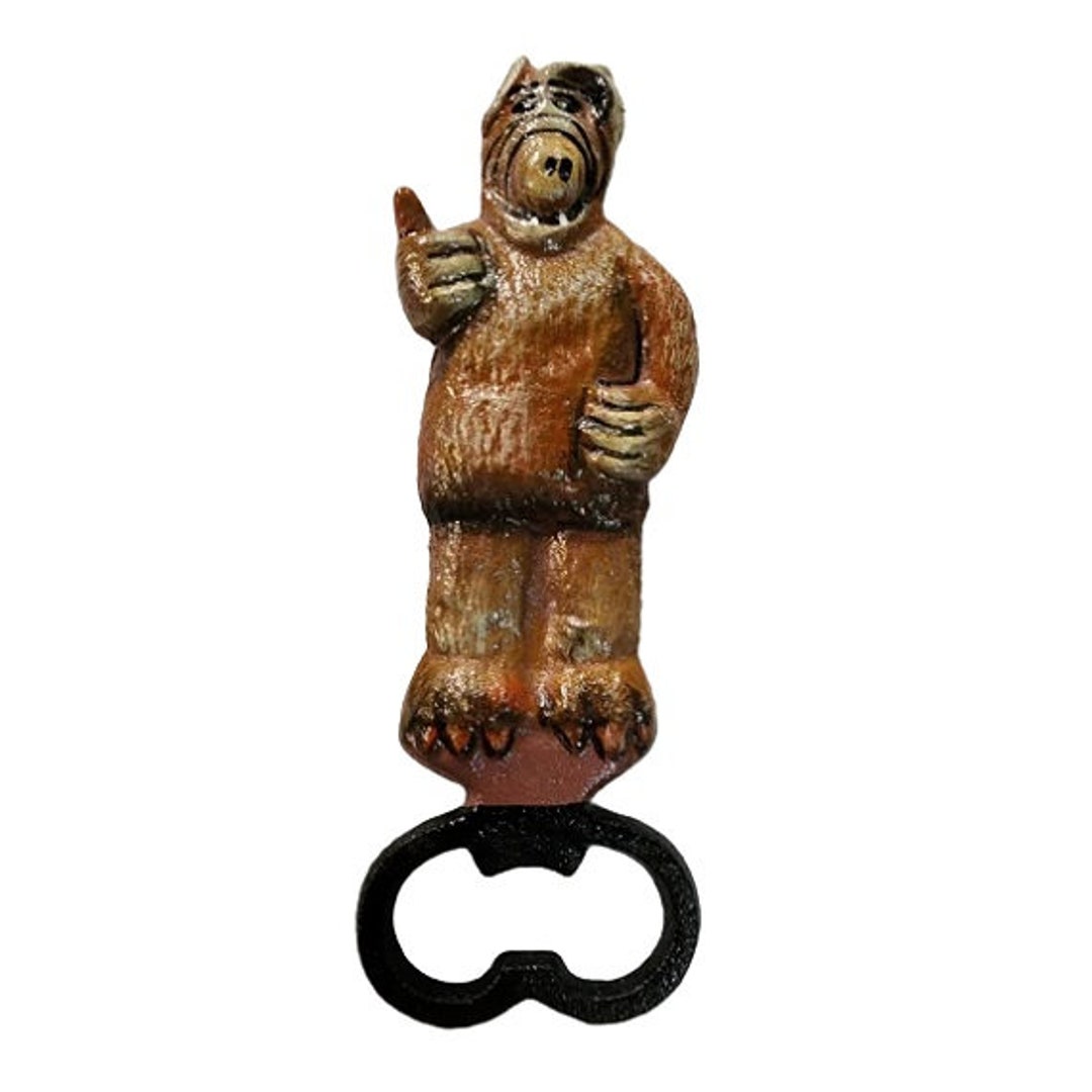 Alf the Alien Full Body Cast Iron Bottle Opener - Man Cave - Etsy