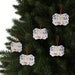 Personalized Maestra Bilingual Spanish ESOL Teacher Aluminum Christmas ...