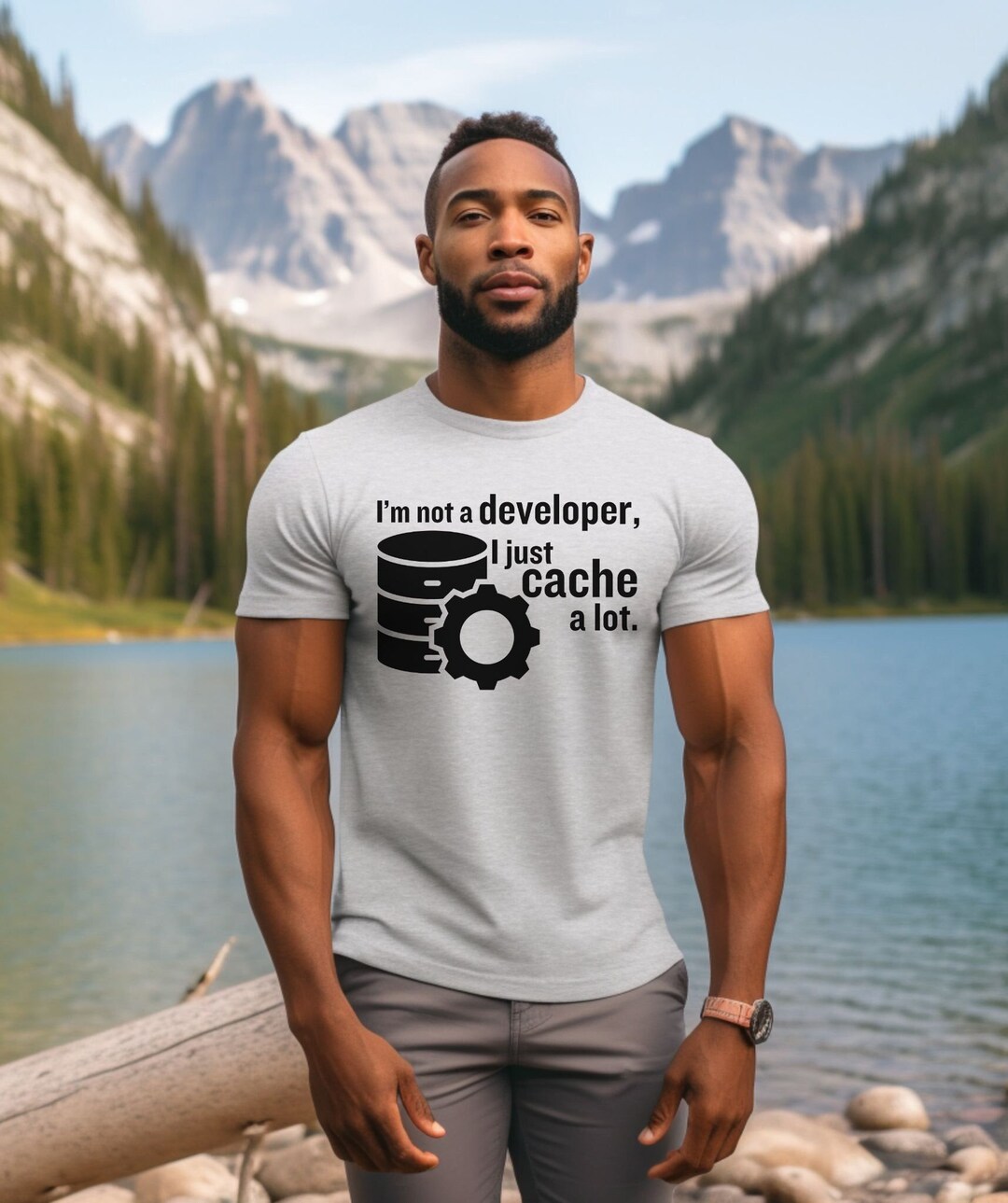 Nerdy T-shirt, Not a Developer, It Professional Shirt, Computer Geek ...