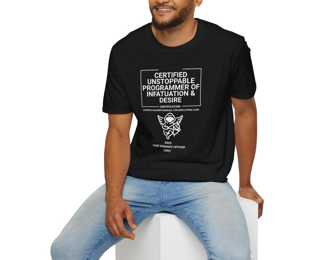 Funny Cyber Security Valentine's Day Unisex Softstyle T-shirt ...