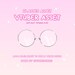 Vtuber Assets | 2D Glasses Aseet - Live 2D | Vtube Studio - Etsy