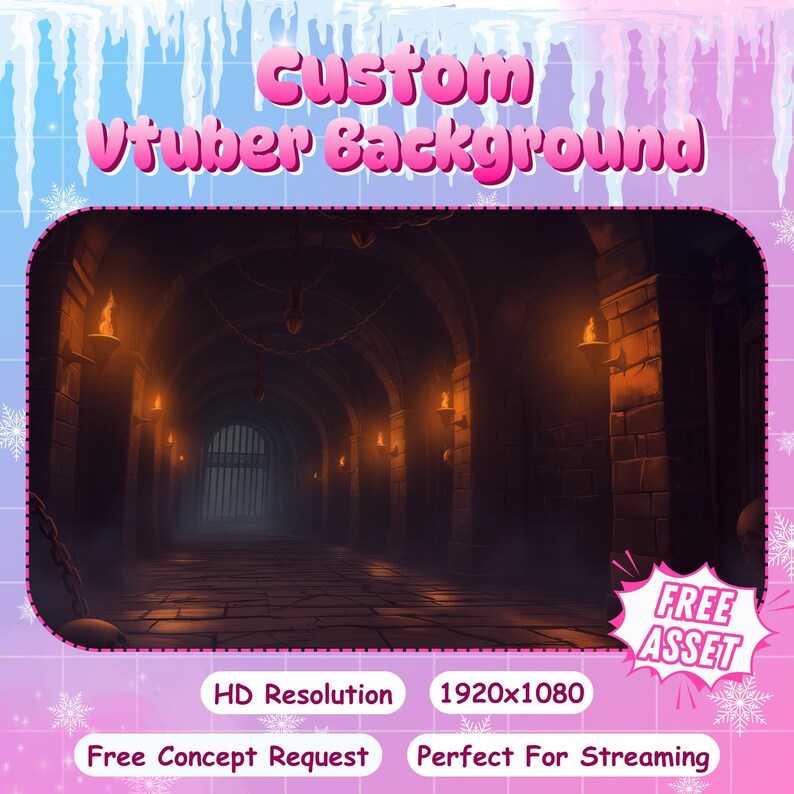 Custom Vtuber Background | Aesthetic Room for Streamers | Personalized ...