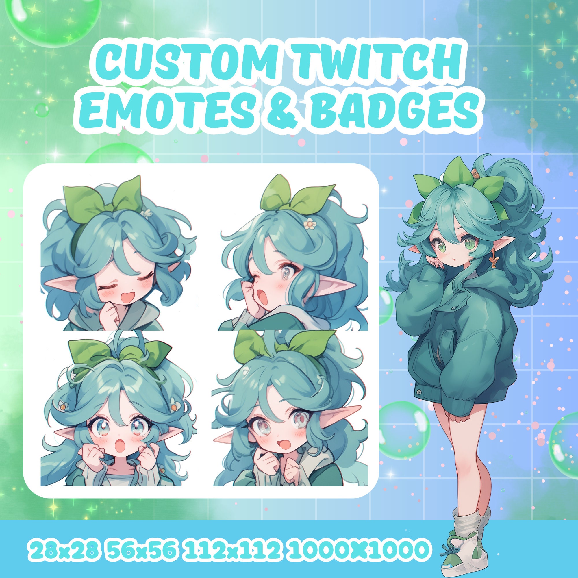 Custom Twitch Emotes or Kick Emotes Twitch Emoji for - Etsy UK