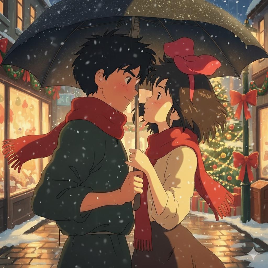 Custom Ghibli Style Anime Portrait: Personalized Digital Art for Gift ...