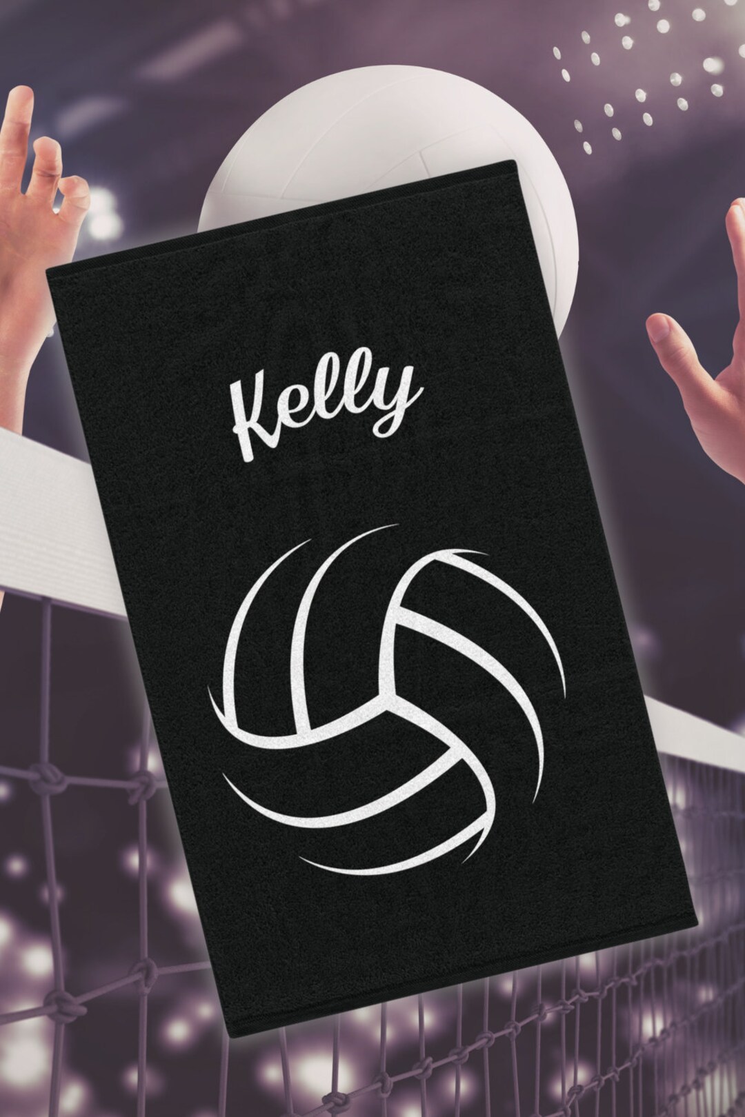 Personalized Volleyball Towel Volleyball Practice Towel Sports Towel ...