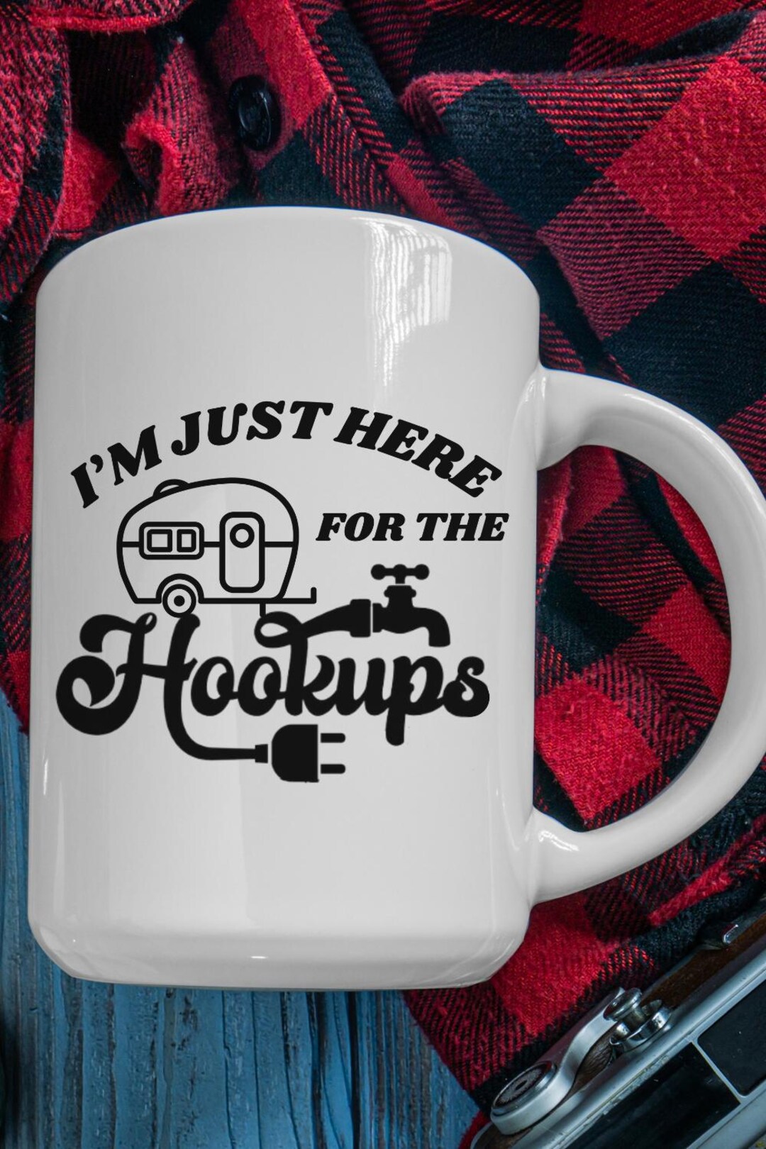 Camping Mug Humor Glamping Humor Mug Gift for Happy Camper Camping ...