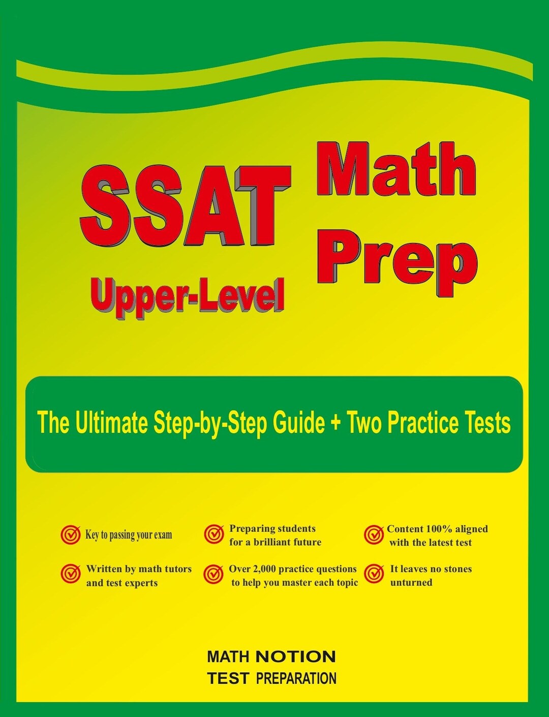 SSAT Upper-level Math Prep Plus Two Full-length Practice Tests - Etsy