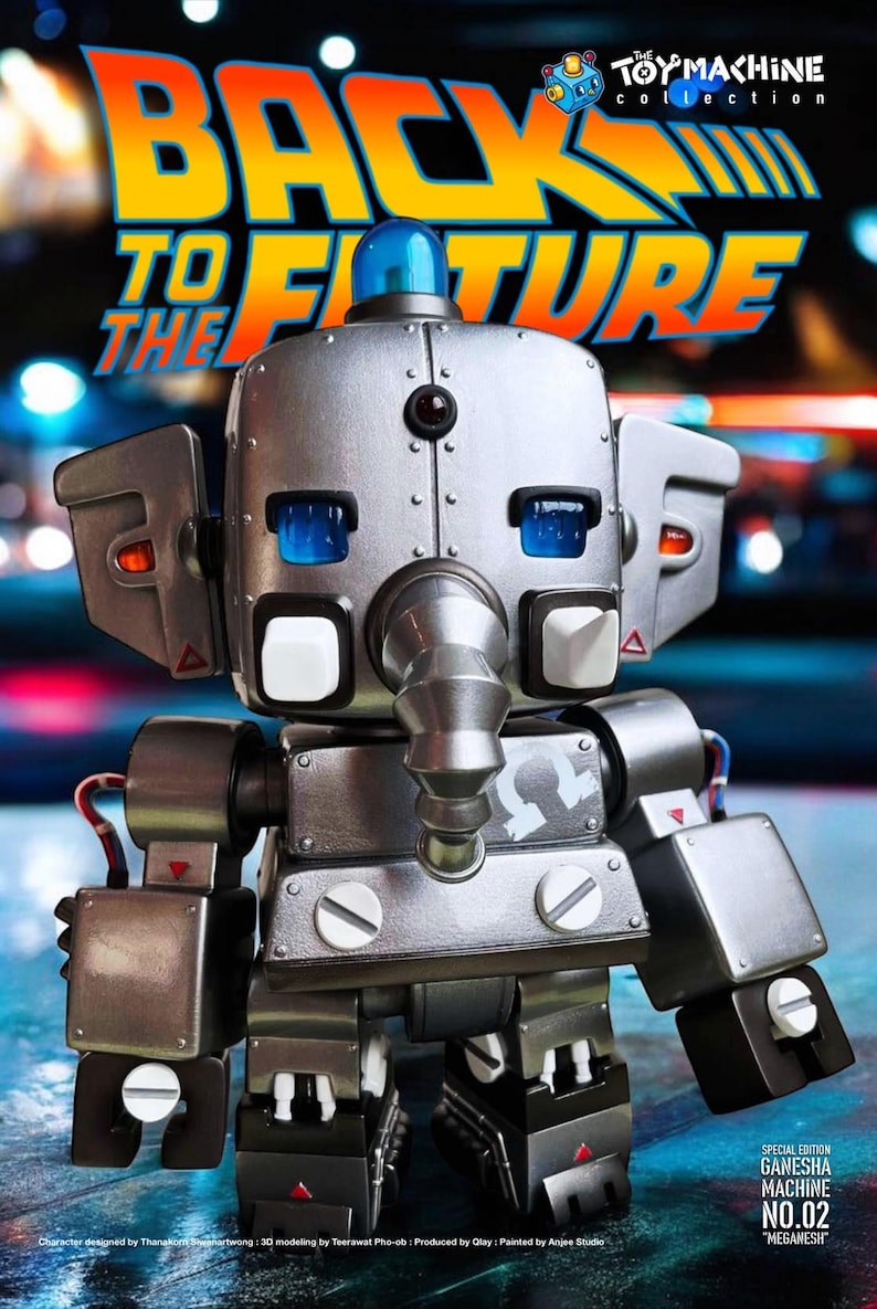 Ganesha Machine Ver 02 : Back to the Future Edition - Etsy