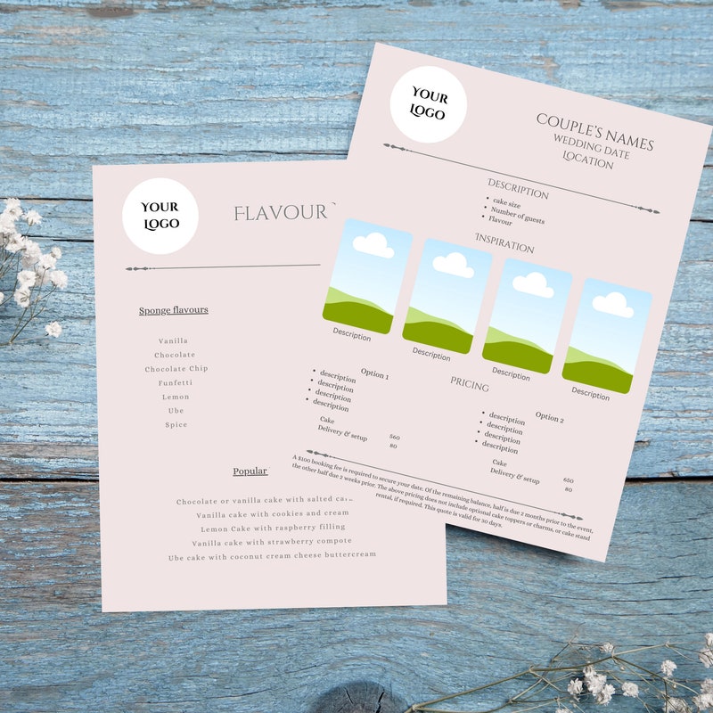 Cake Quote Template - Etsy