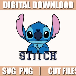 Stitch Svg, Stitch Peeking SVG, Cut Files for Cricut and Silhouette ...