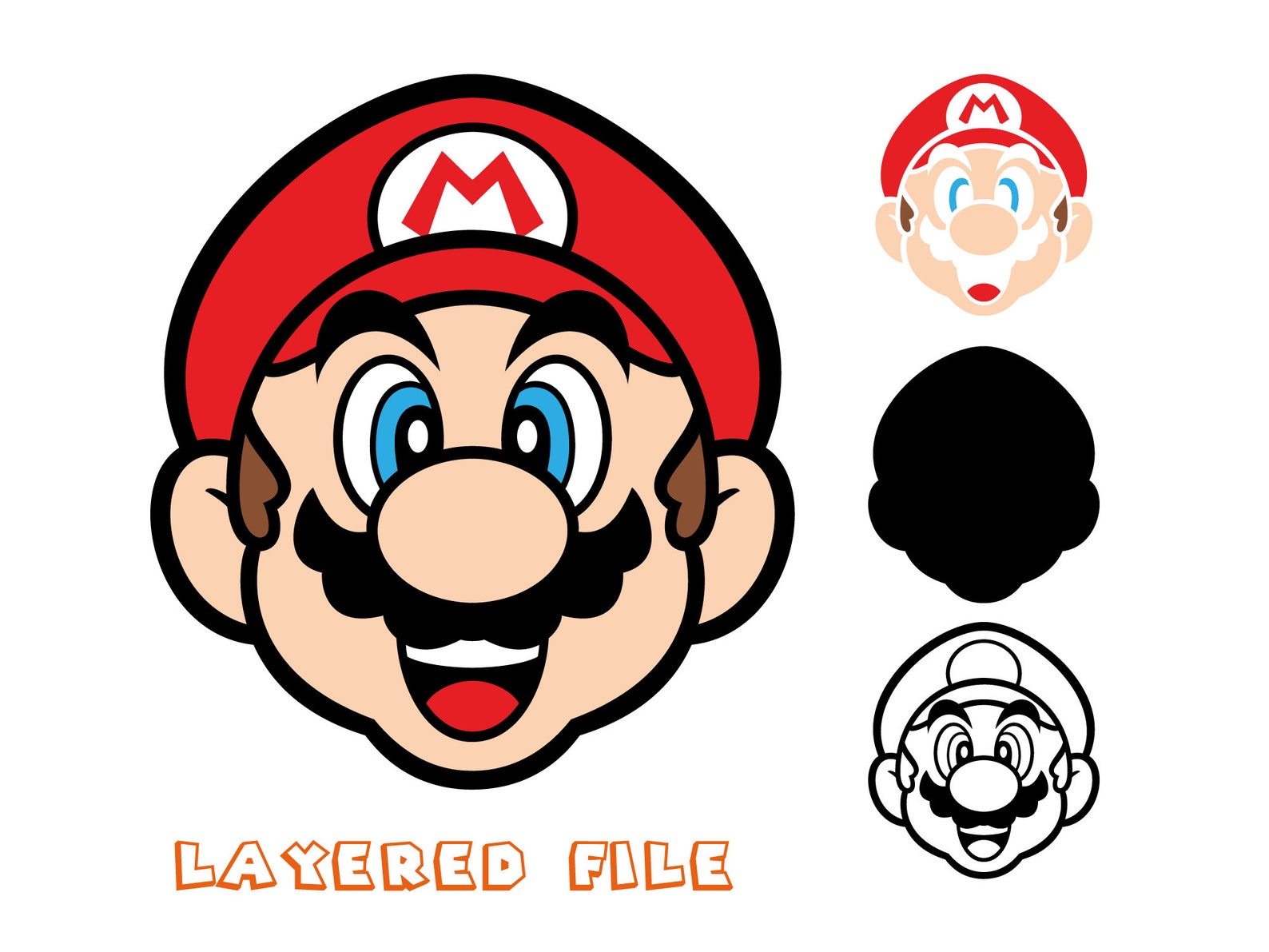 Heads Retro Games Svg, Set Svg, Characters SVG, Cut Files for Cricut ...